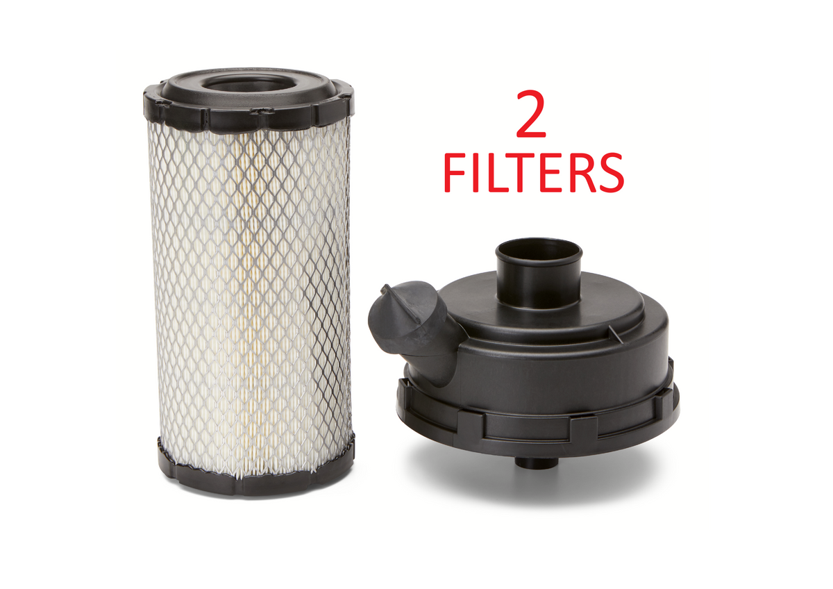 AF25119 (2 PACK) FLEETGUARD AIR FILTER RS5387-KIT Thermo King Spectrum ...