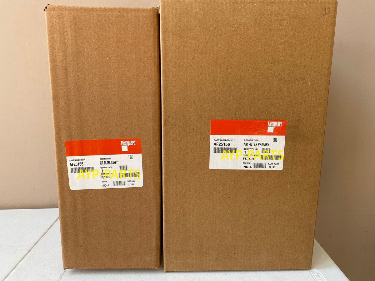 AF25156 OUTER AF25155 INNER FLEETGUARD AIR FILTER SET Cummins QSB7 a36 ...