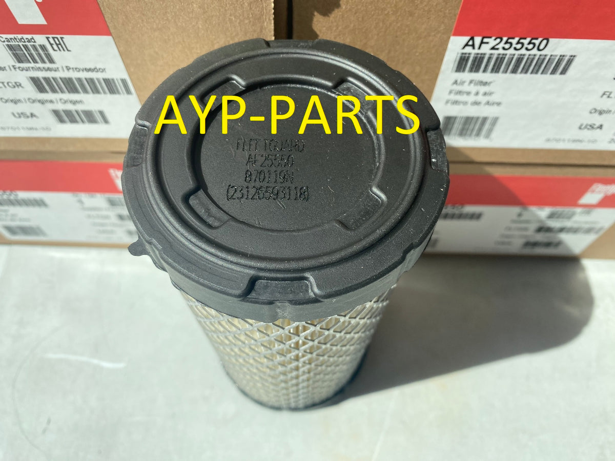 AF25550 (4 PACK) FLEETGUARD AIR FILTER RS3715 Bobcat John Deere a487 ...