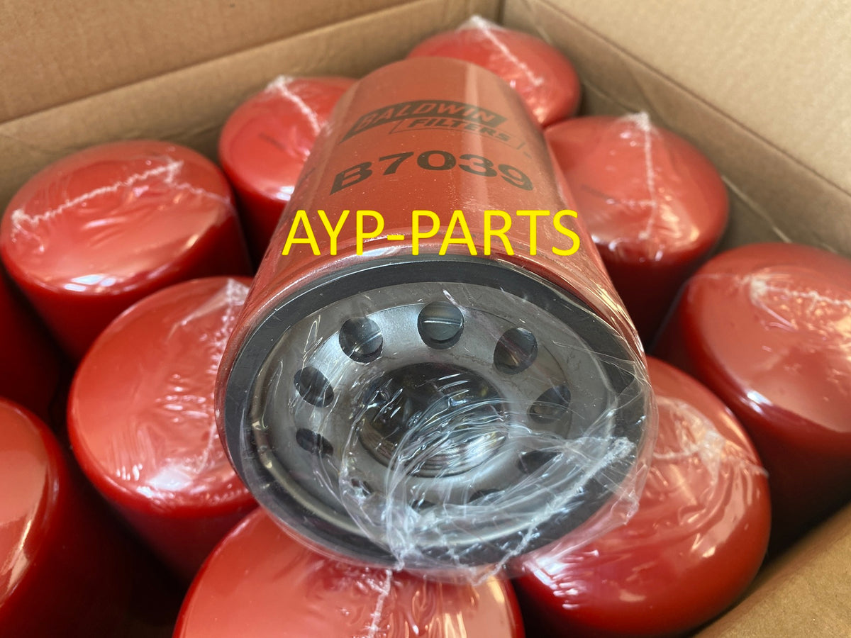 B7039 (CASE OF 12) BALDWIN OIL FILTER LF3630 Ford IHC Trucks w/7.3L Tu ...