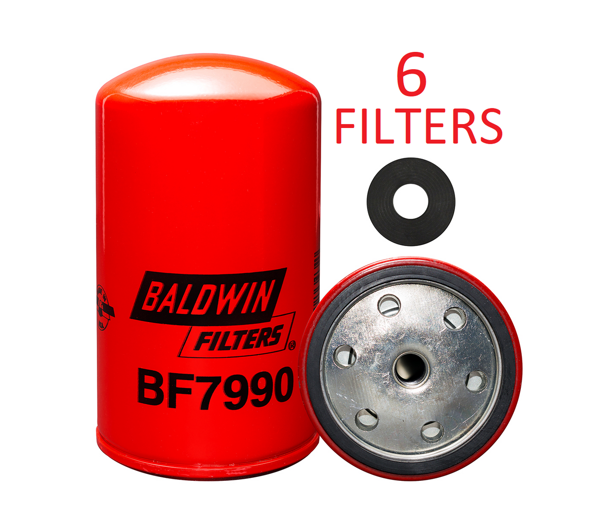 BF7990 (6 PACK) BALDWIN FUEL FILTER FF261 For Caterpillar Equipment a0 ...