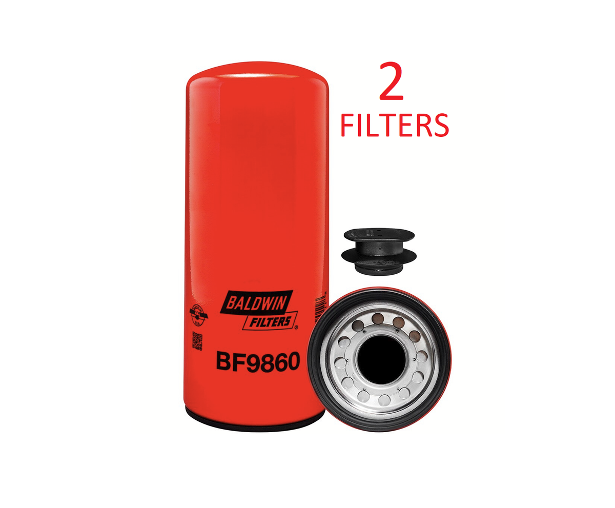 BF9860 (2 PACK) BALDWIN FUEL FILTER FF5686 Cummins ISX 15L QSX15 & 16L ...