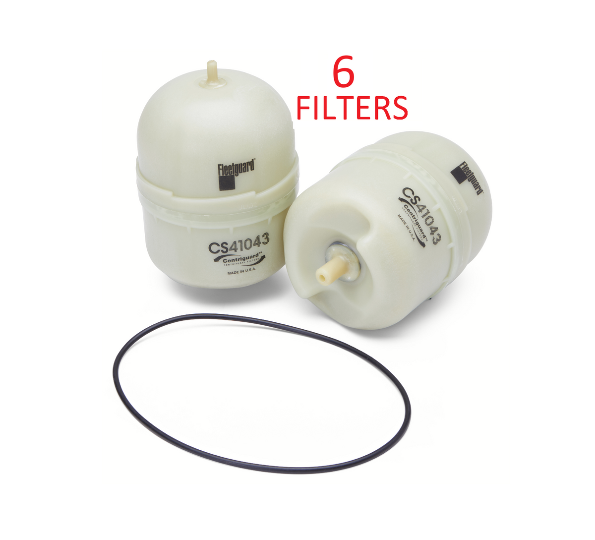 CS41043 (6 PACK) FLEETGUARD OIL FILTER BC7485 Replacement for CS41046 ...