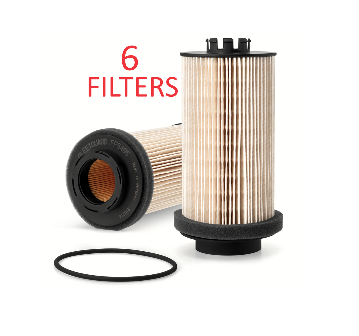 FF5405 (6 PACK) FLEETGUARD FUEL FILTER PF7761 Mercedes OM501LA OM502LA ...