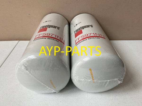 FF5971NN (2 PACK) FLEETGUARD FUEL FILTER BF46248 Cummins X15 Engines a ...