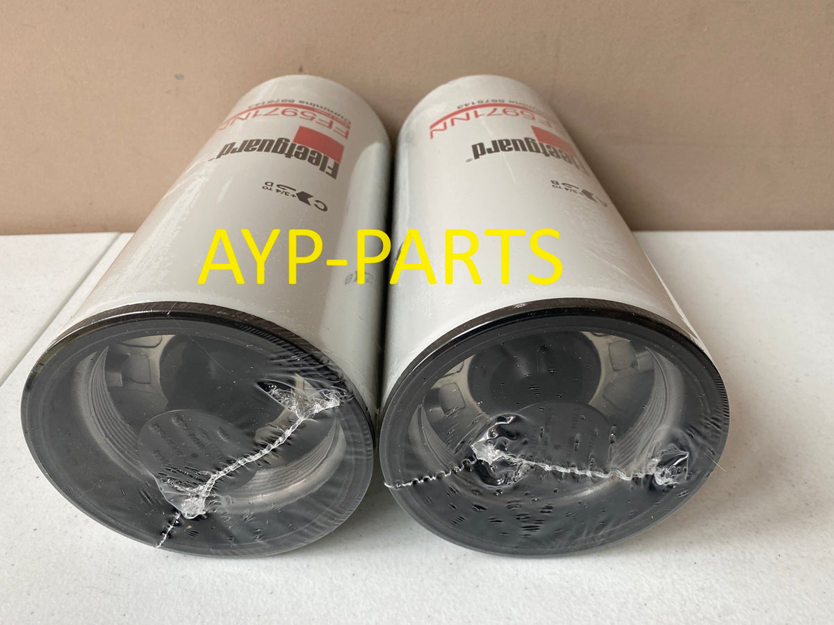 FF5971NN (2 PACK) FLEETGUARD FUEL FILTER BF46248 Cummins X15 Engines a ...