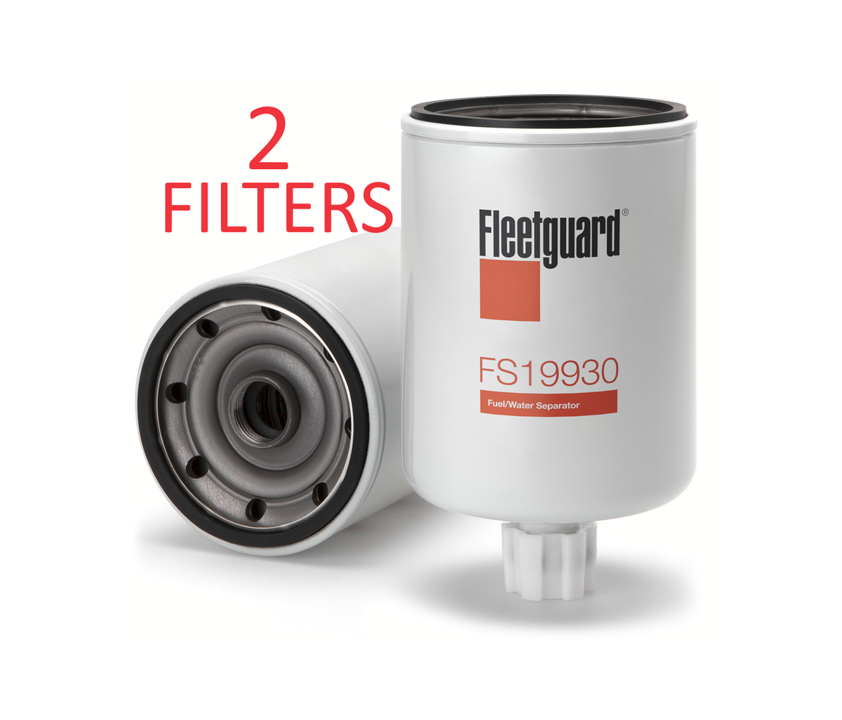 FS19930 (2 PACK) FLEETGUARD FUEL FILTER BF1348 a372 – Auto/Truckparts