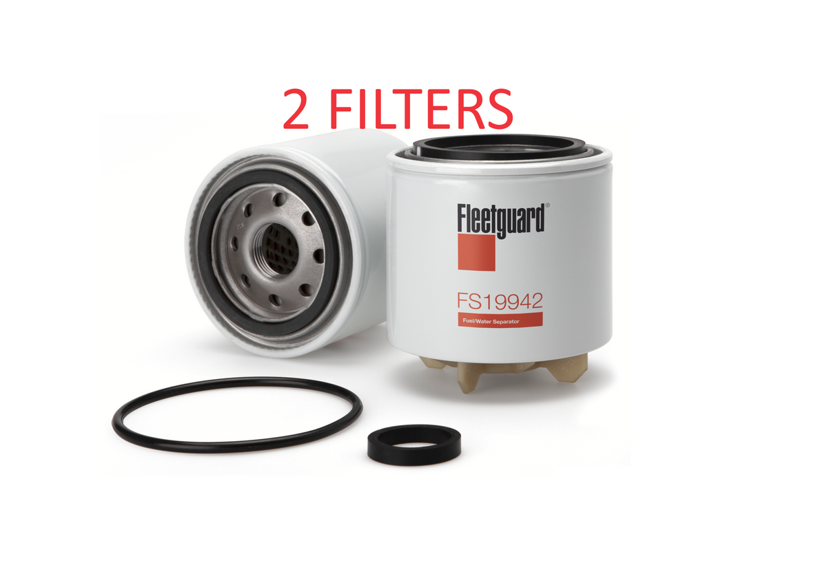 FS19942 (2 PACK) FLEETGUARD FUEL FILTER for Hino a472 – Auto/Truckparts
