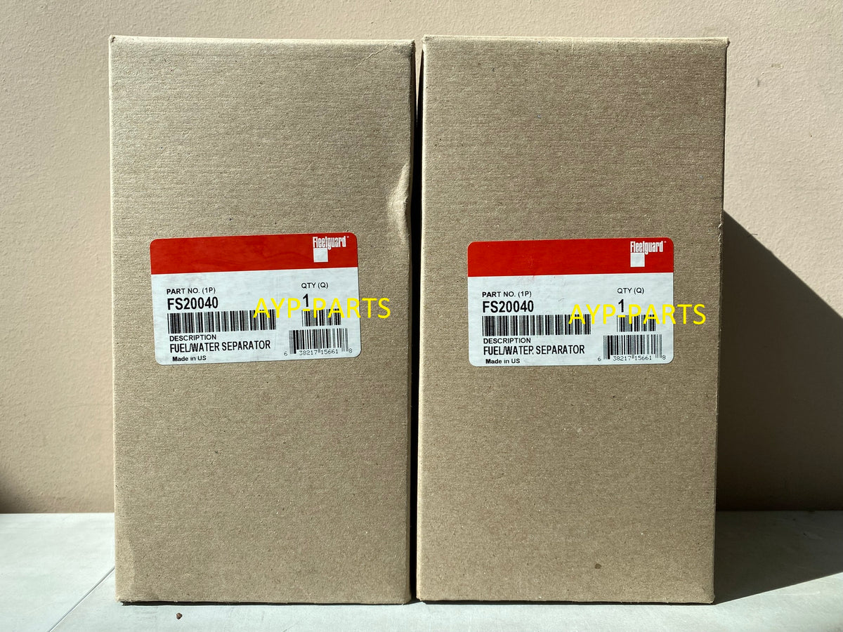 FS20040 (2 PACK) FLEETGUARD FUEL FILTER BF46018-O Maxxforce Prostar Wo ...