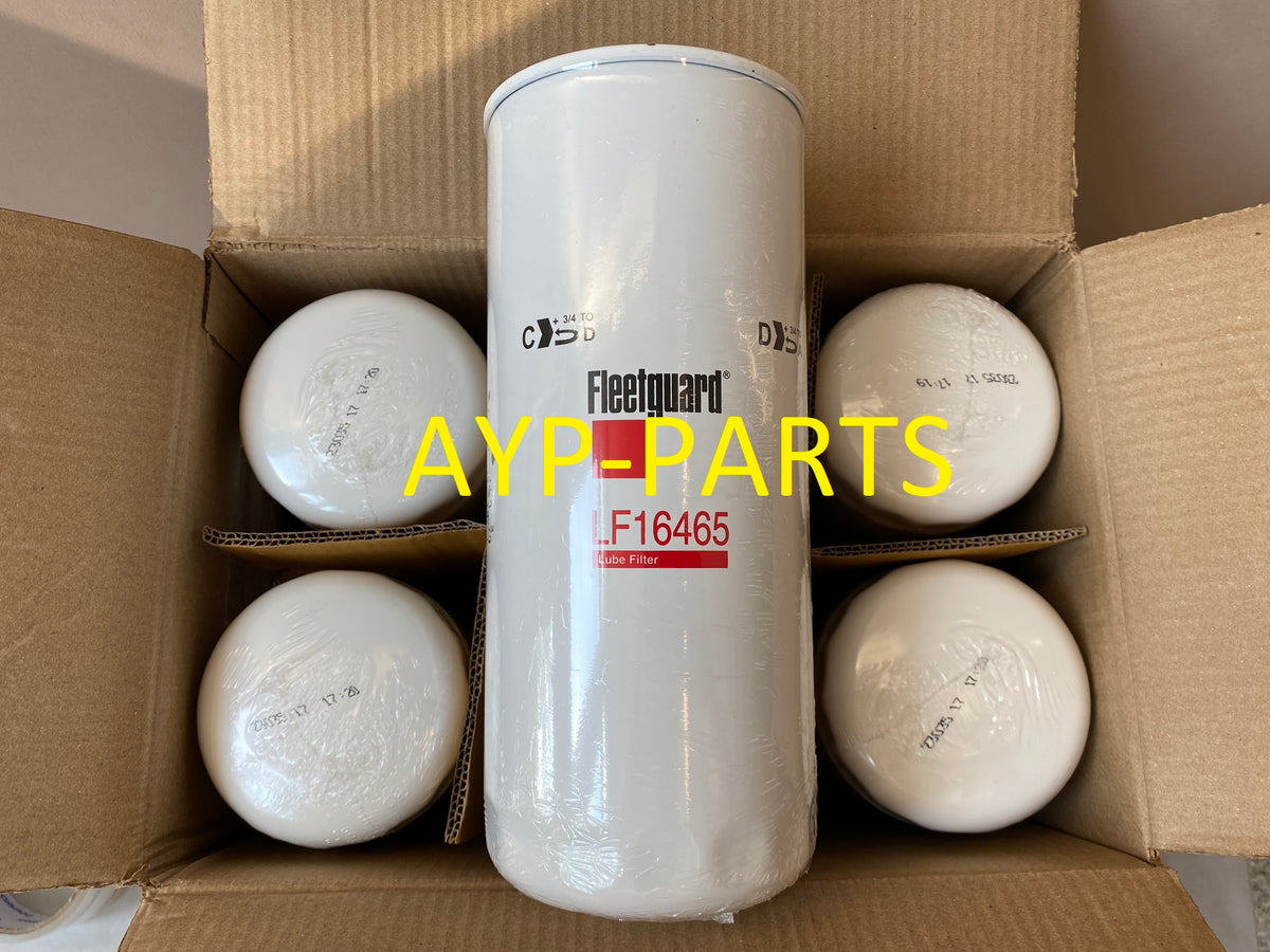 LF16465 (CASE OF 6) FLEETGUARD OIL FILTER B40153 for Mack & Volvo VN V ...