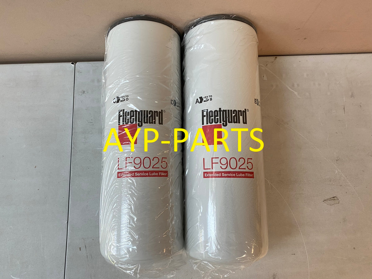 LF9025 (2 PACK) FLEETGUARD OIL FILTER BD7250 DT466E DT570 HT570 Maxxfo ...