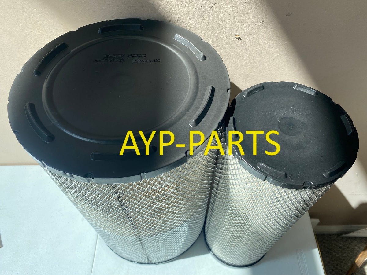 RS3870 OUTER & RS3871 INNER BALDWIN AIR FILTER SET AF25454 AF25468 a45 ...