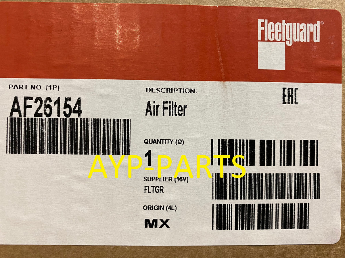 AF26154 FLEETGUARD AIR FILTER CA4700 Freightliner M2 Business Class a3 ...