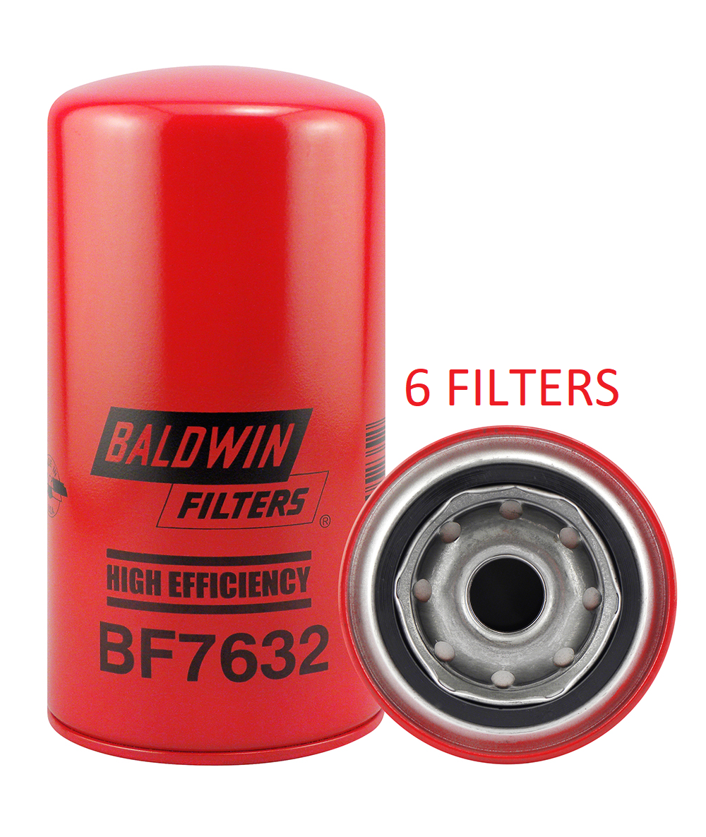 BF7632 (6 PACK) BALDWIN FUEL FILTER FF5321 for Caterpillar a157 – Auto ...