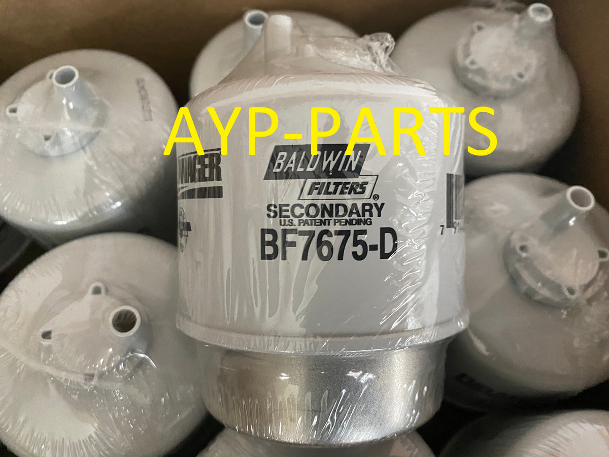 BF7675-D (6 PACK) BALDWIN FUEL FILTER FS19573 John Deere Power Tech En ...