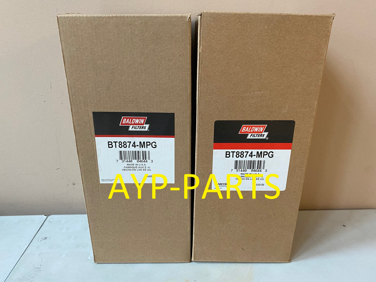 BT8874-MPG (2 PACK) BALDWIN HYDRAULIC OIL FILTER HF6587 a630 – Auto ...