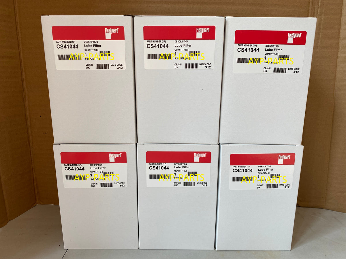 CS41044 (6 PACK) FLEETGUARD OIL FILTER BC40148 for Paccar MX12.9L Engi ...