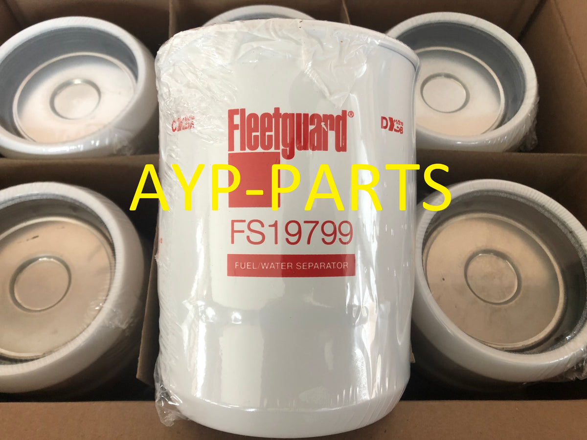 FS19799 (CASE OF 6) FLEETGUARD FUEL FILTER BF1355-O For Volvo VN Serie ...