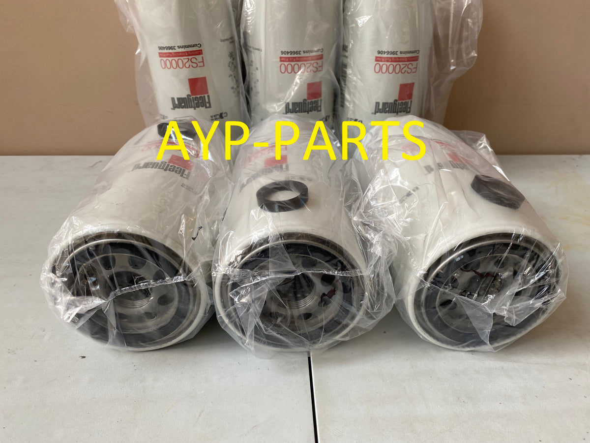 FS20000 (6 PACK) FLEETGUARD FUEL FILTER BF46015 Cummins Tier 2 QSB Eng ...
