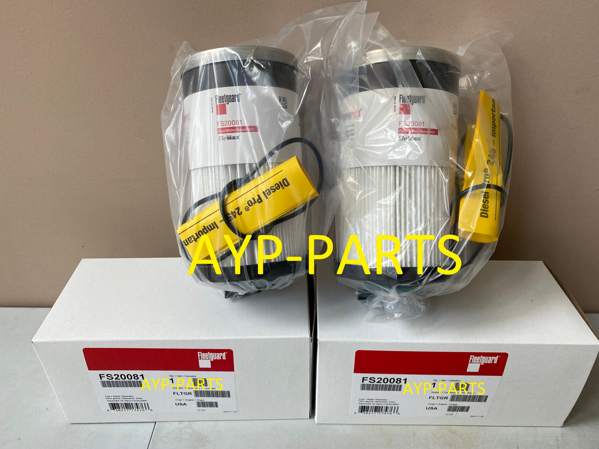 FS20081 (2 PACK) FLEETGUARD FUEL FILTER PF46171 for Freightliner M2 w ...
