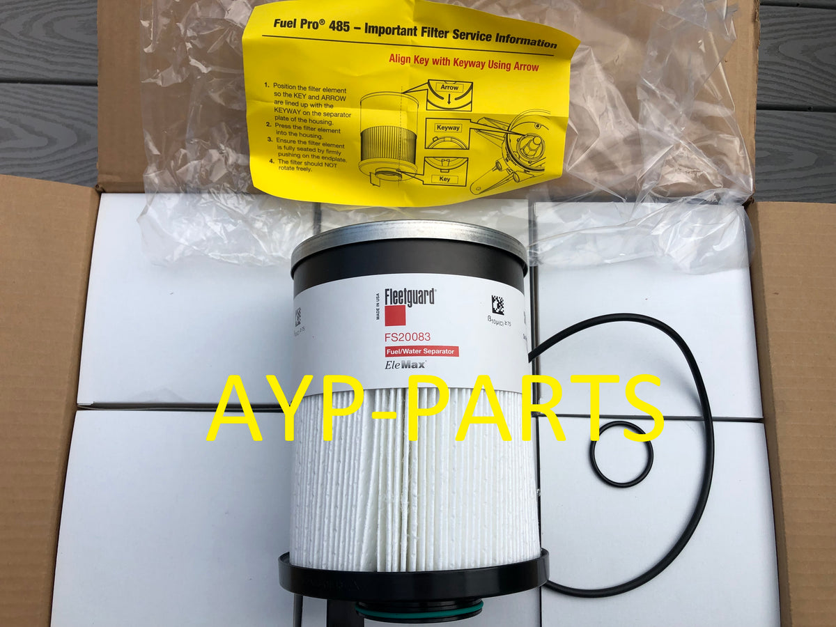 FS20083 FLEETGUARD FUEL FILTER PF46145 Cummins ISX Detroit DD13, 15, 1 ...