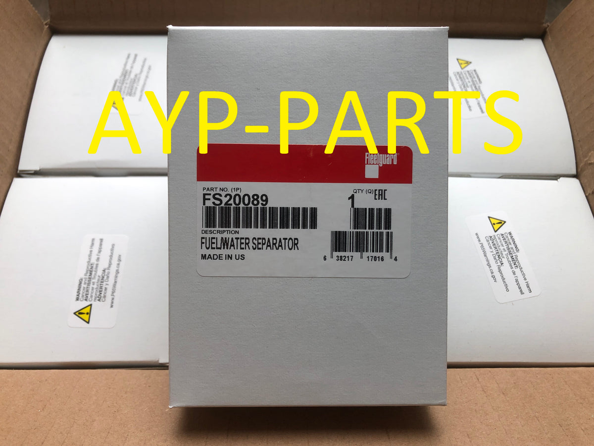 FS20089 (CASE OF 6) FLEETGUARD FUEL FILTER BF46031 RAM 2500 3500 4500 ...