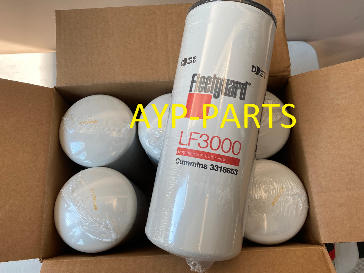 LF3000 (CASE OF 6) FLEETGUARD OIL FILTER BD103 For Cummins Engines, Ko ...