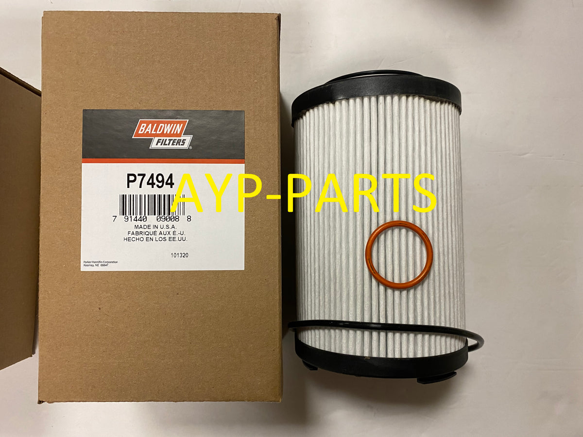 P7494 (2 PACK) BALDWIN OIL FILTER LF17549 for MaxxForce 11 & 13 Engine ...