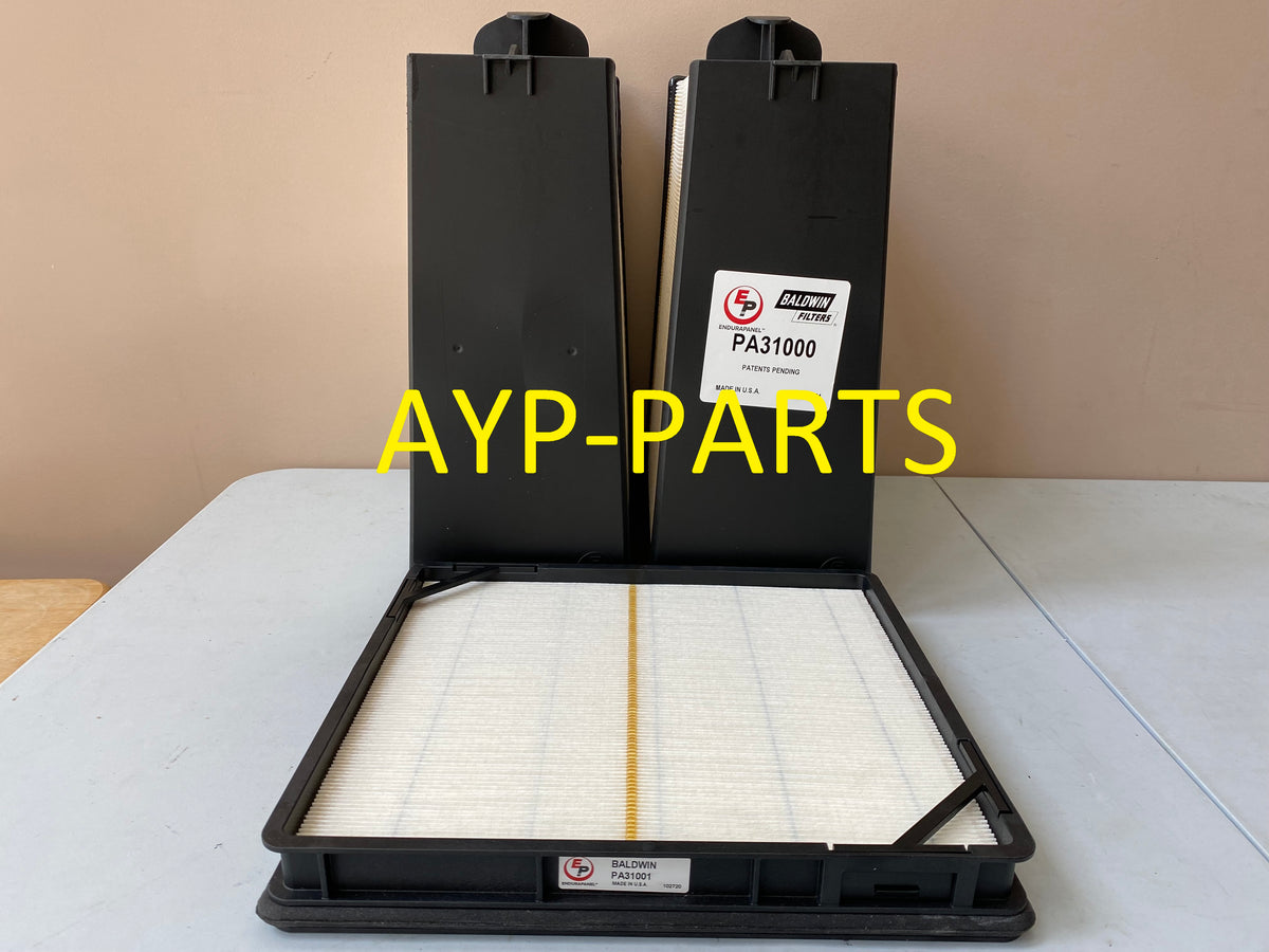 PA31000 & PA31001 BALDWIN AIR FILTER SET AF55015 AF55309 Cummins QSB 6 ...