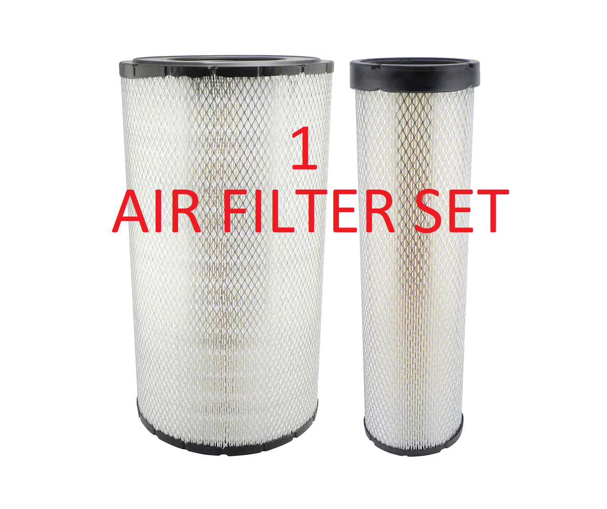 RS3744 OUTER & RS3745 INNER BALDWIN AIR FILTER SET AF25437 AF25523 a65 ...