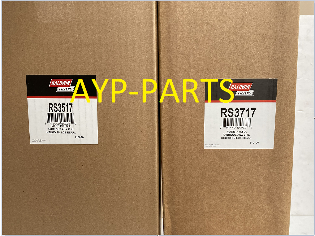 RS3517 OUTER & RS3717 INNER BALDWIN AIR FILTER AF25667 AF26114 a376 ...